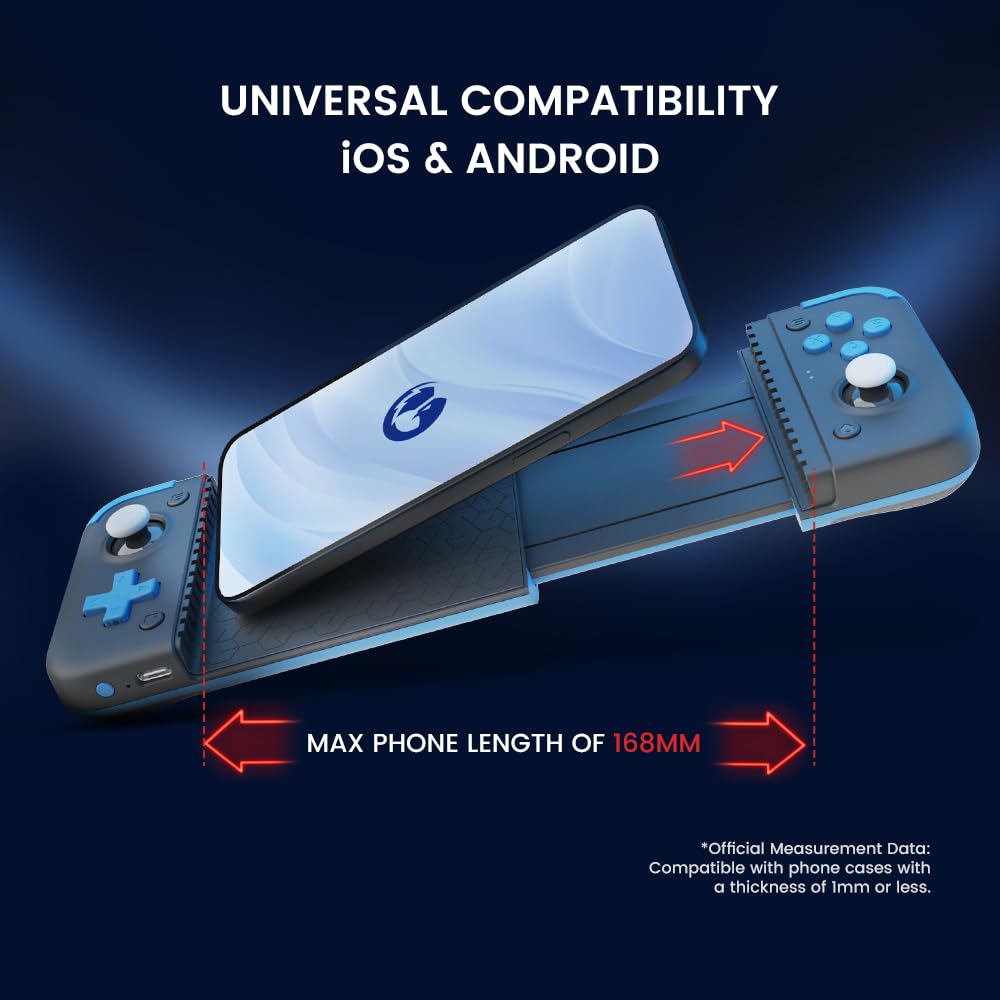 GameSir X2s Bluetooth Mobile Game Controller for iOS & Android & PC ...