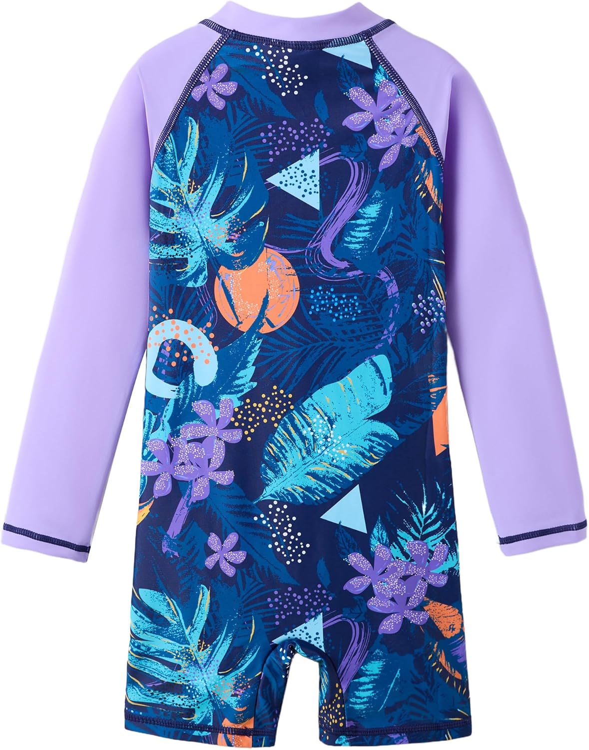 UMELOK Girls Long Sleeve Rash Guard One Piece Swimsuits with UV ...